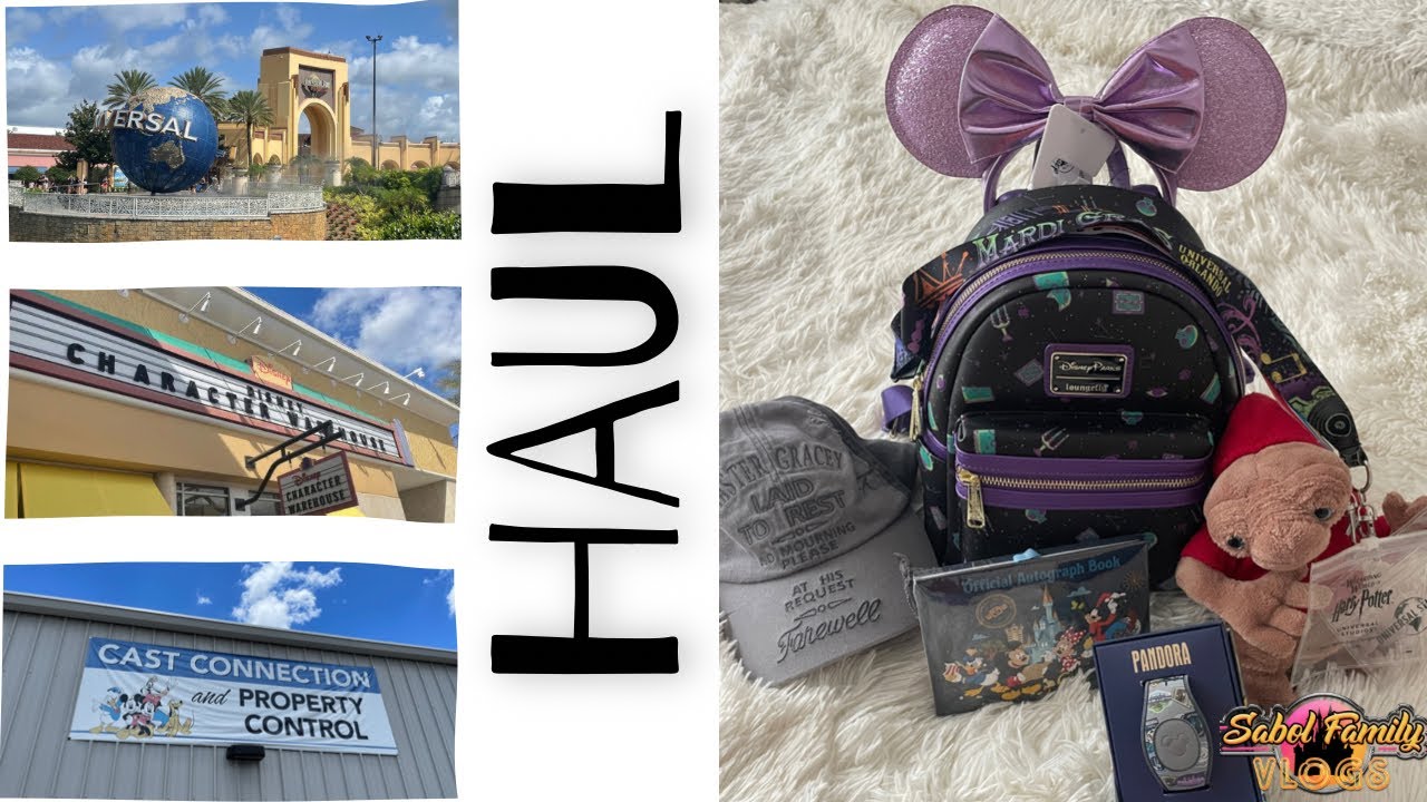 DISNEY Cast Connection - Character Warehouse & Universal Studios HAUL ...