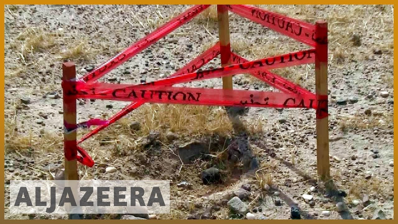 Iraq landmines: A legacy of decades of conflicts - YouTube