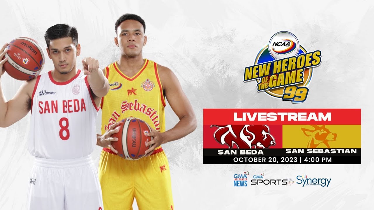 NCAA Season 99 | San Beda vs San Sebastian (Men's Basketball ...