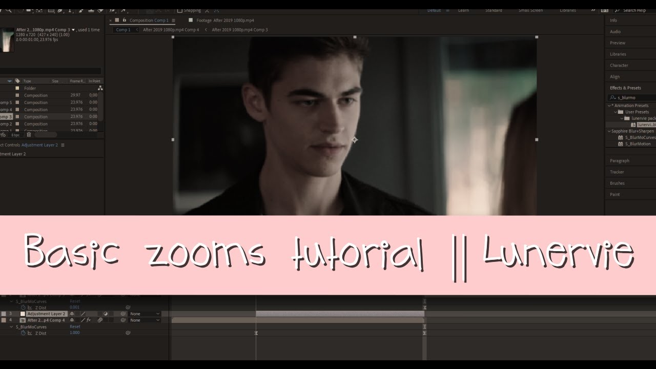Basic Zooms Tutorial || Lunervie - YouTube