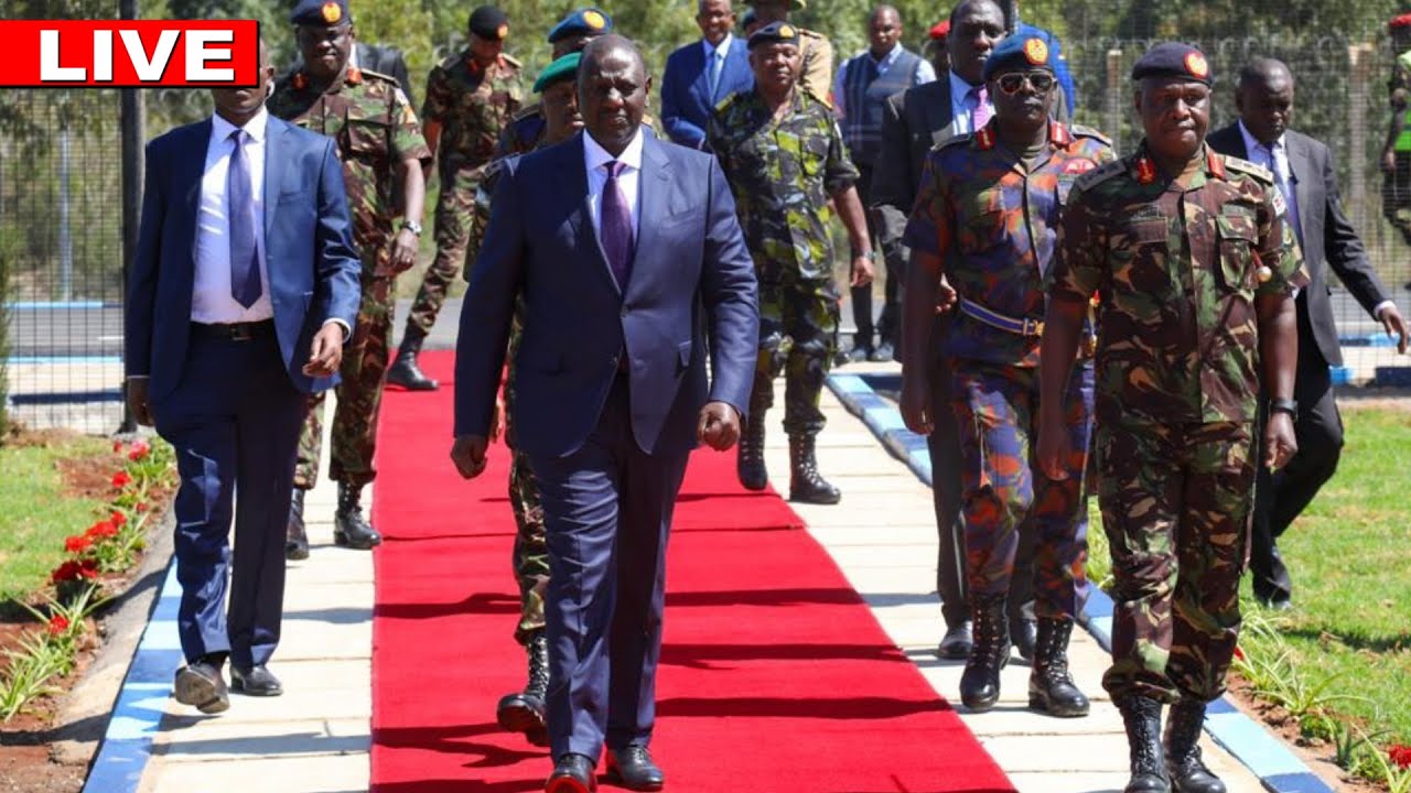 LIVE; President William Ruto at Laikipia Air Base for KDF Day ...
