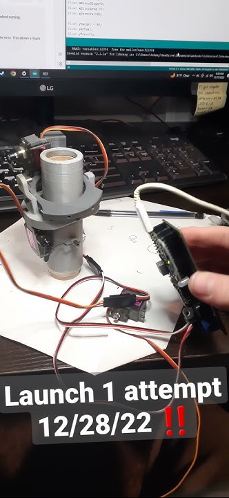 Working PID Control System for TVC Rocket?? - YouTube