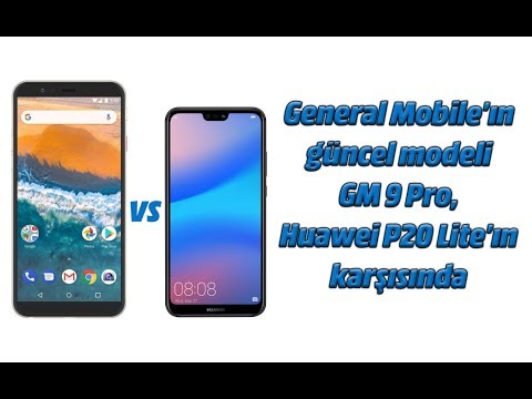 General Mobile GM 9 Pro ve Huawei P20 Lite karşılaştırması