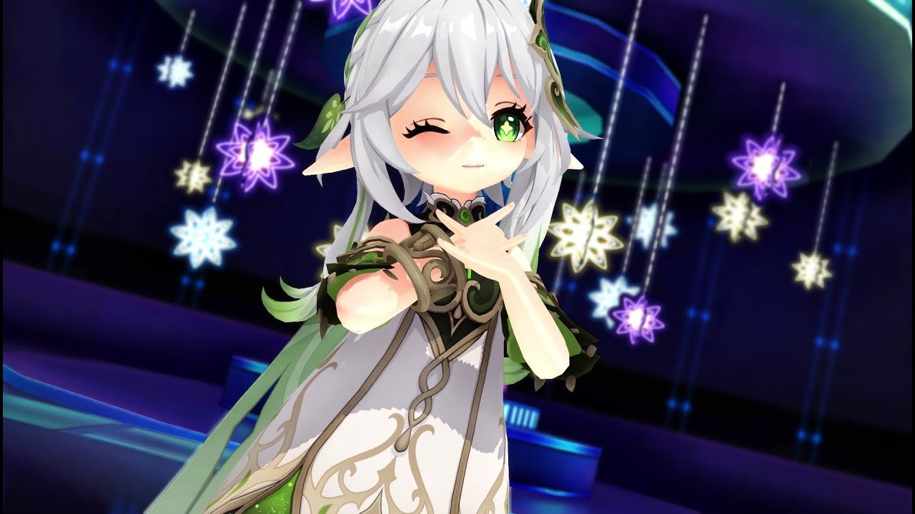 Nahida - Very Merry Happy Christmas ナヒーダ [MMD Genshin Impact] - YouTube