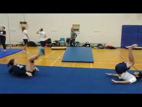 Landing on Hands Progressions - YouTube