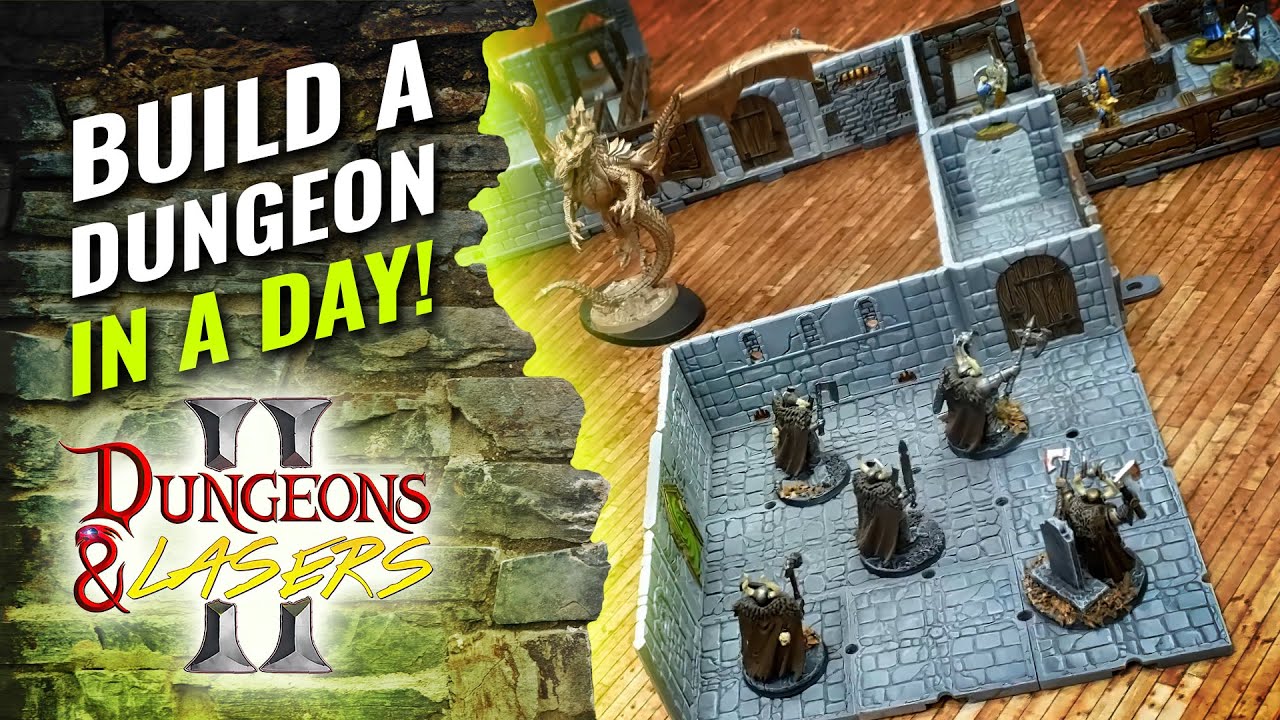 Dungeons & Lasers II Terrain Review; What Do We Think? #DungeonBuild ...