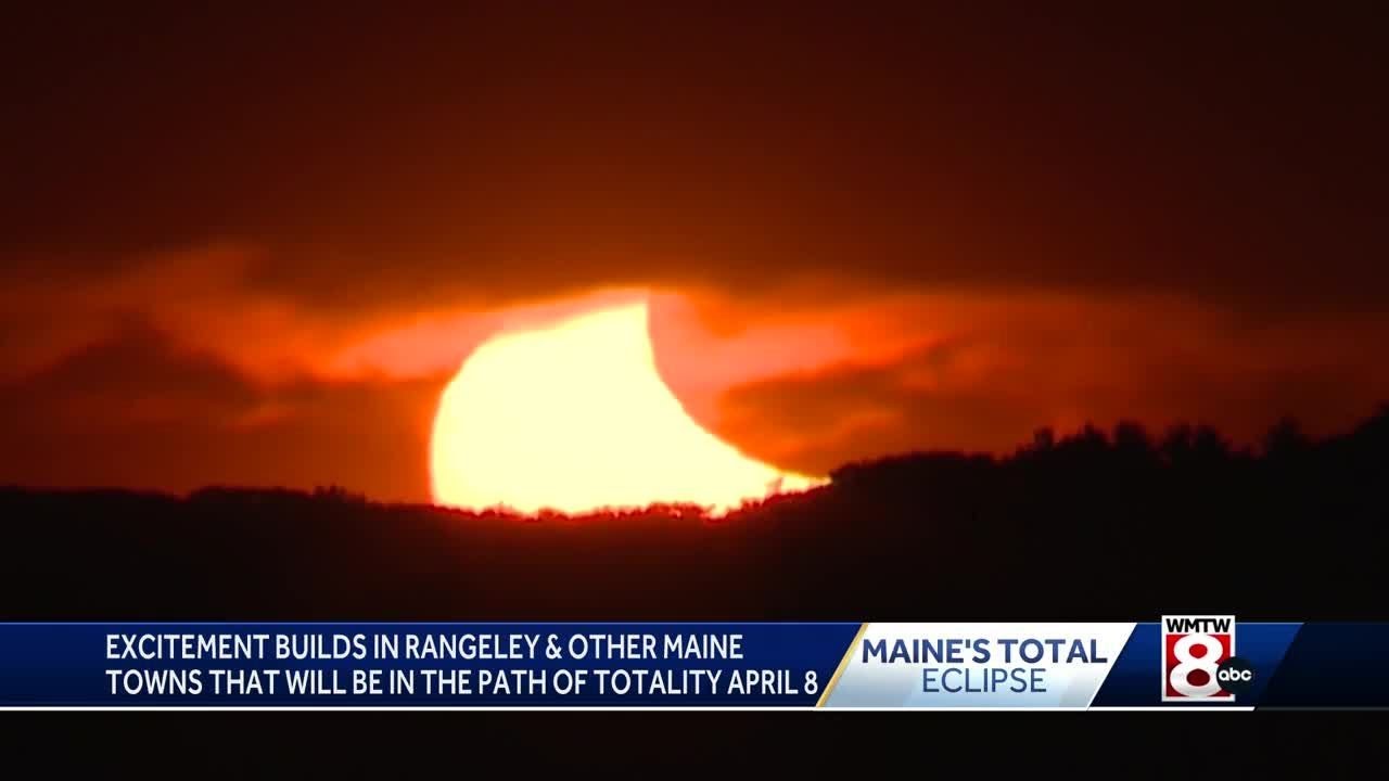 Rangeley solar eclipse events 2024 - YouTube