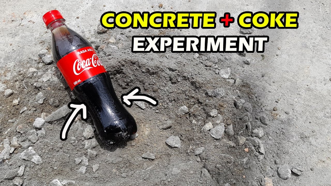 CONCRETE + COKE || EXPERIMENT - YouTube