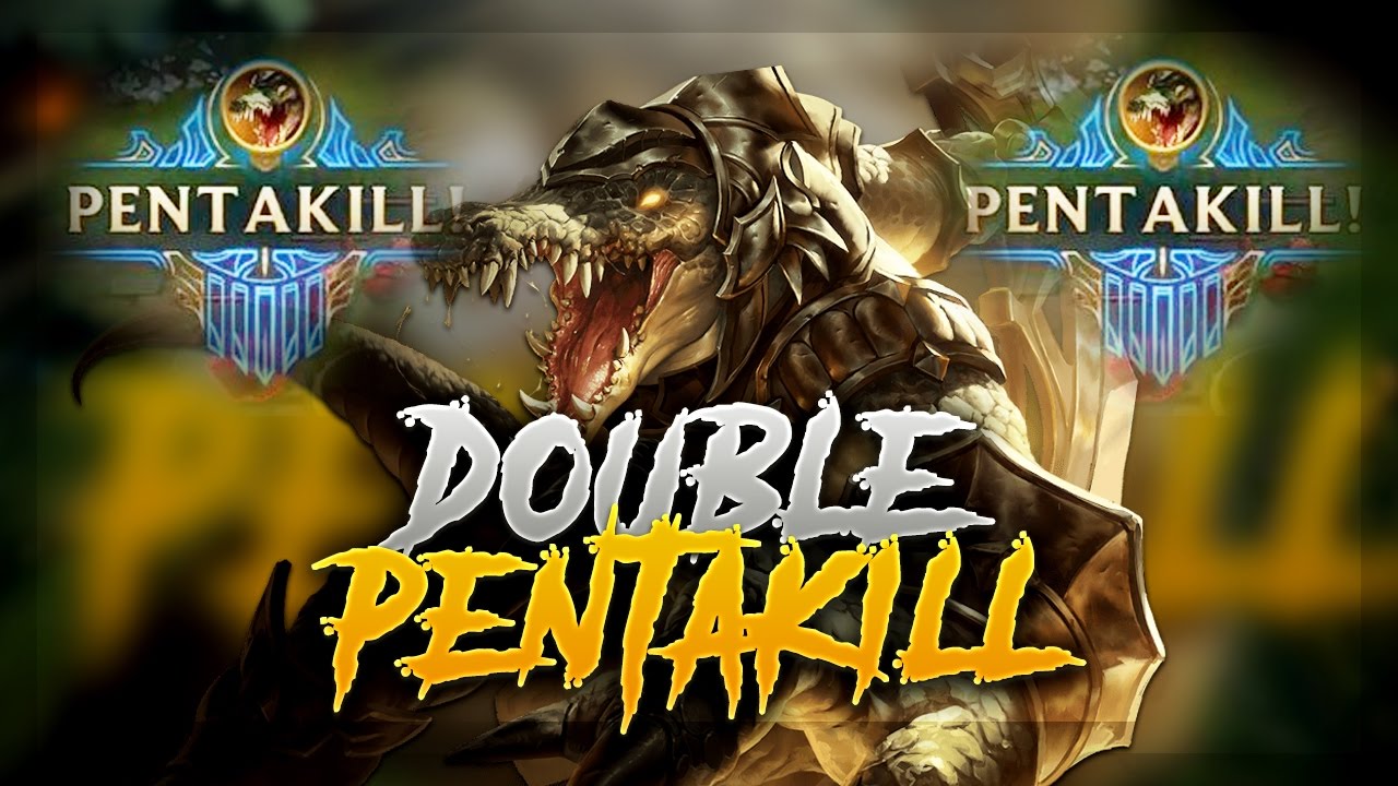 DOUBLE PENTAKILL URF RENEKTON! - URF MODE 2017 League of Legends - YouTube