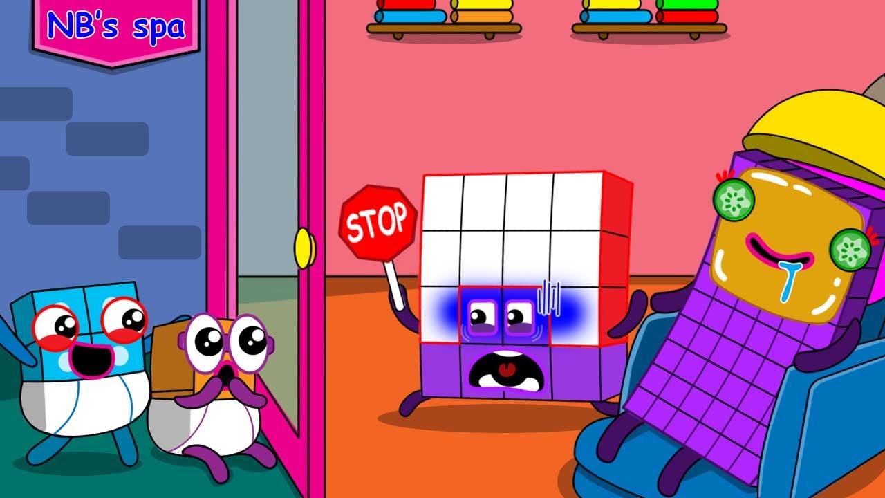 Stop! Baby Numberblocks 2 6 Wants to Join Girls Only Spa l Numberblocks ...