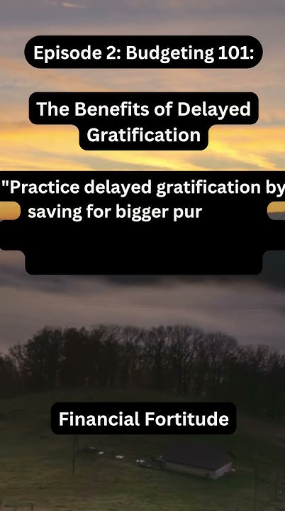The Benefits of Delayed Gratification #shorts #america #india #finance #budget #viral - YouTube