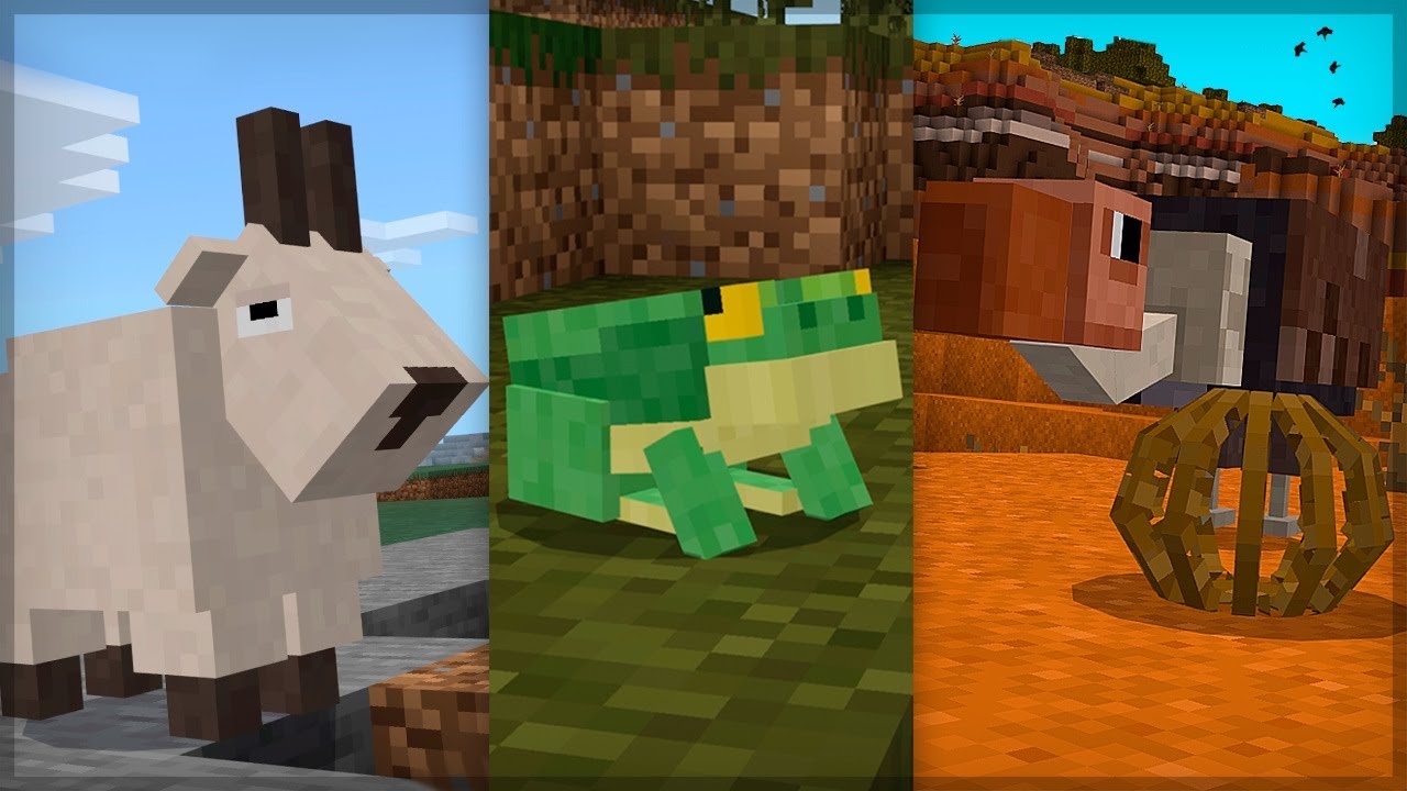 VAZOU OS MOBS DA ATUALIZAÇÃO 1.15 - NOVO MINECRAFT - YouTube