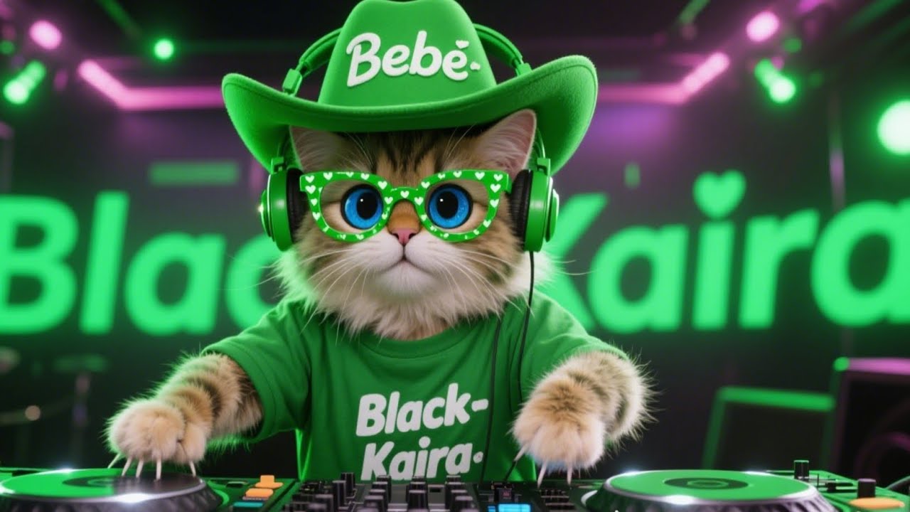 Dj Bebe is ready to play disco music - YouTube