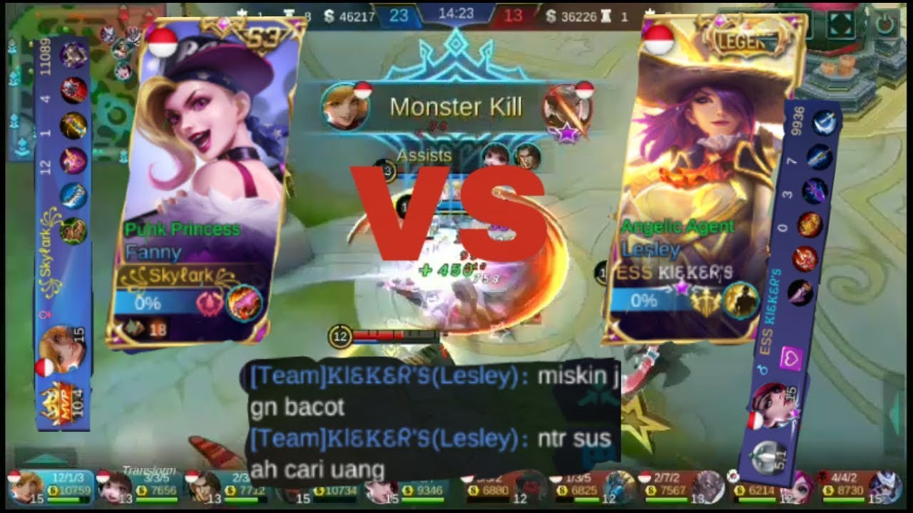 FANNY SKIN SEASON 3, SKIN OF SKILL ON ,LESLEY LEGEND - YouTube