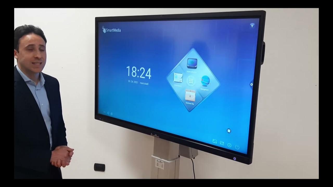 SMA X series SmartMedia Touch screen Monitor - YouTube