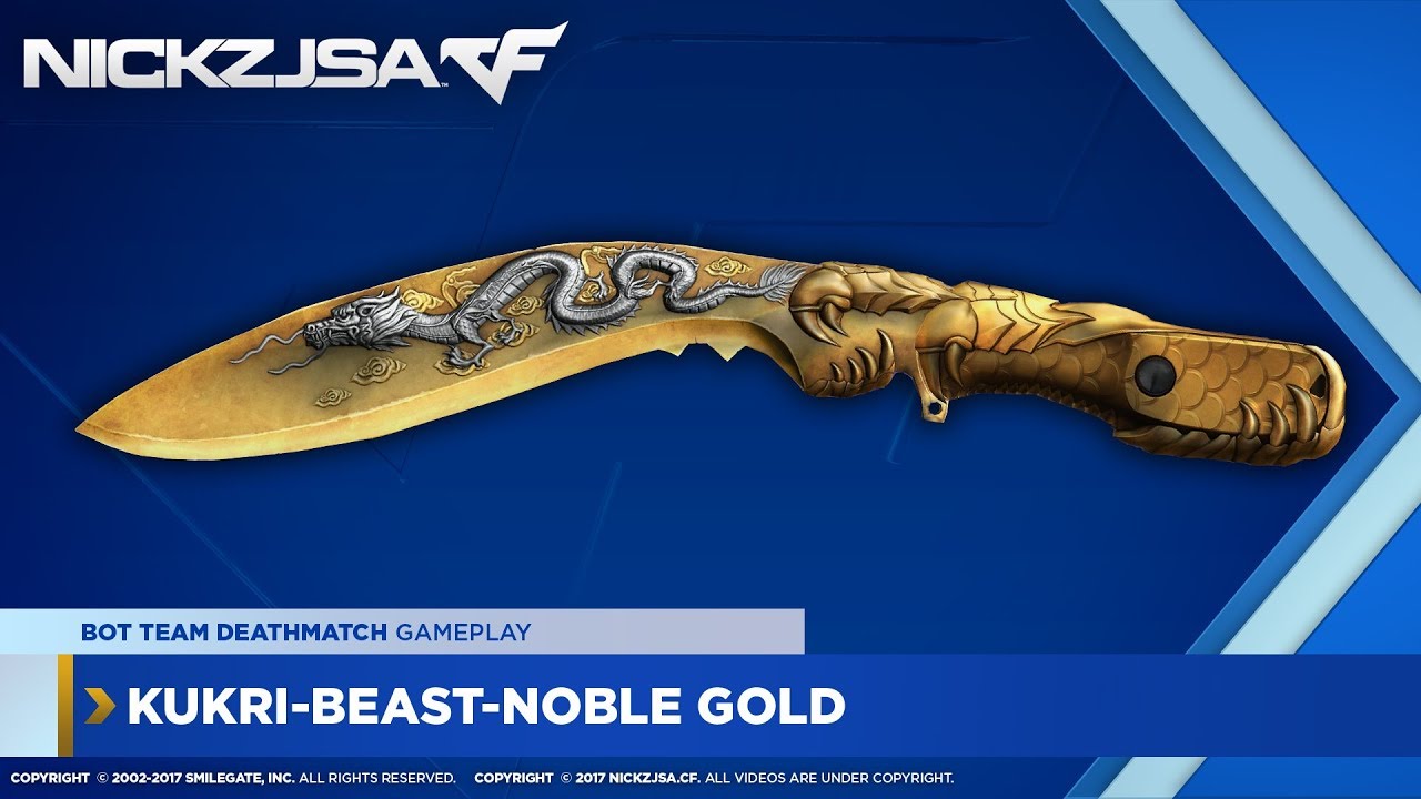 Kukri-Beast-Noble Gold | CROSSFIRE China 2.0 EXP - YouTube
