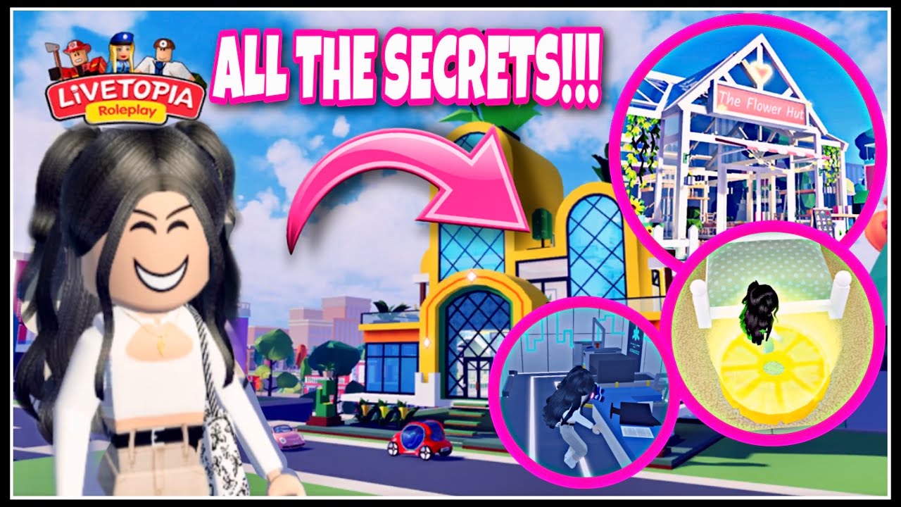 ALL THE SECRETS IN LIVETOPIA ROBLOX - YouTube