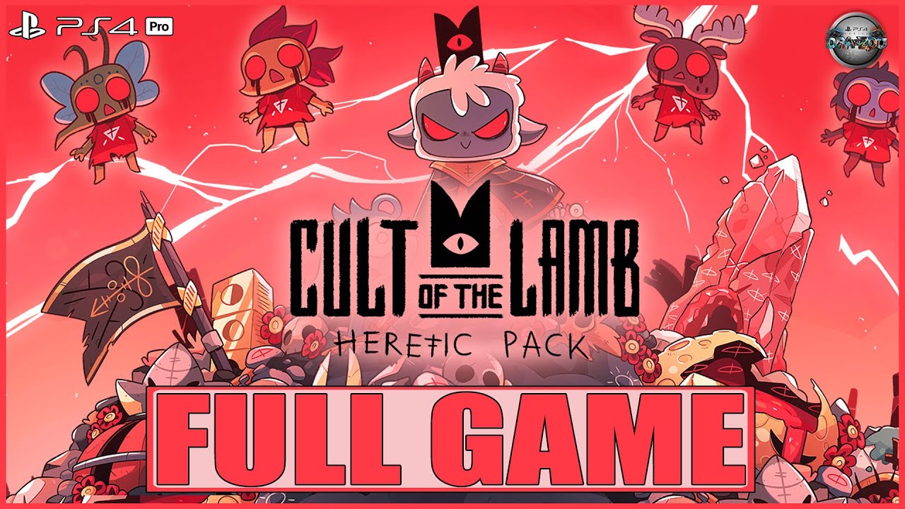 Cult of The Lamb Heretic Edition FULL GAME Walkthrough Gameplay PS4 Pro ...