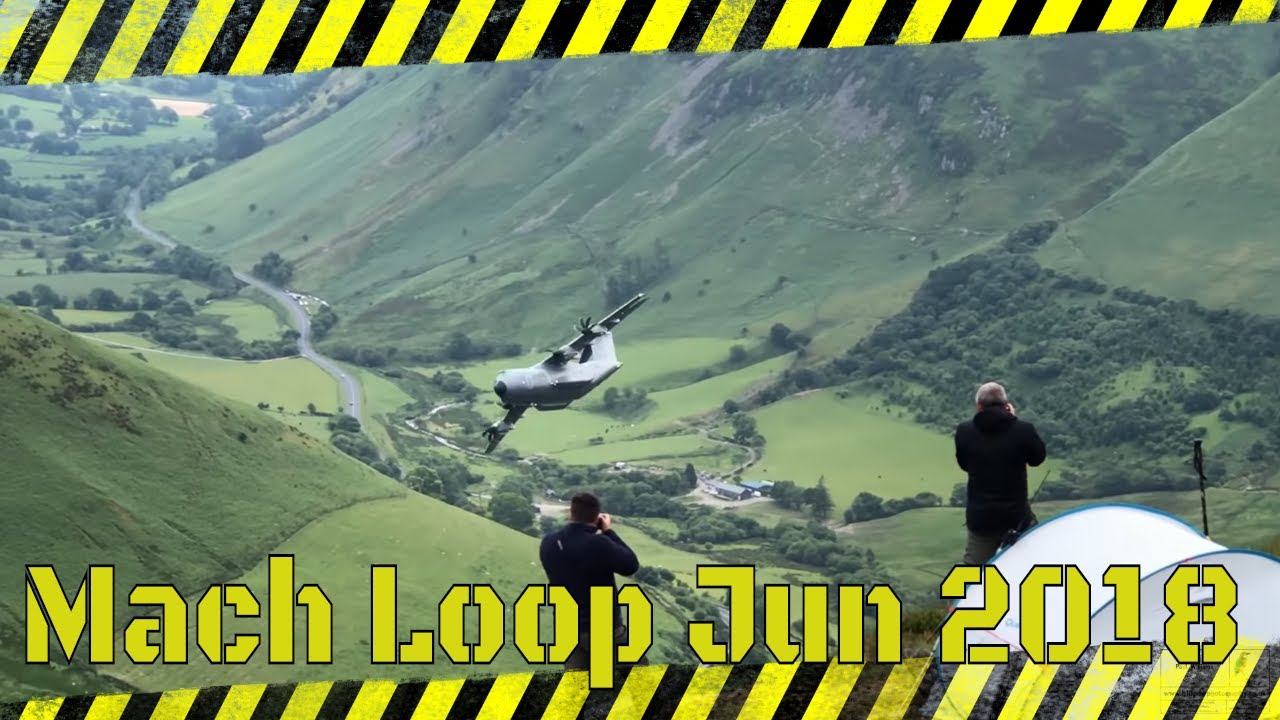 Various Passes Mach Loop Jun 2018. - YouTube