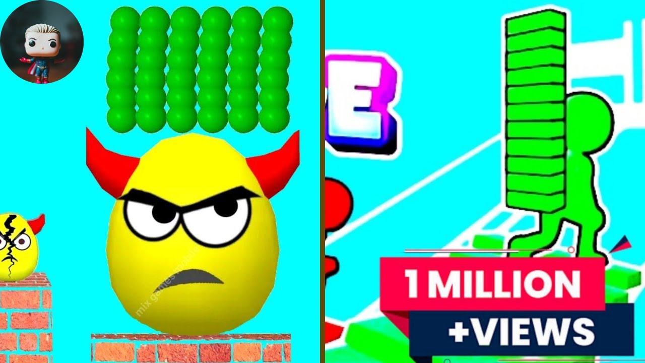 Draw To Smash Vs Build Master Bridge Race - YouTube