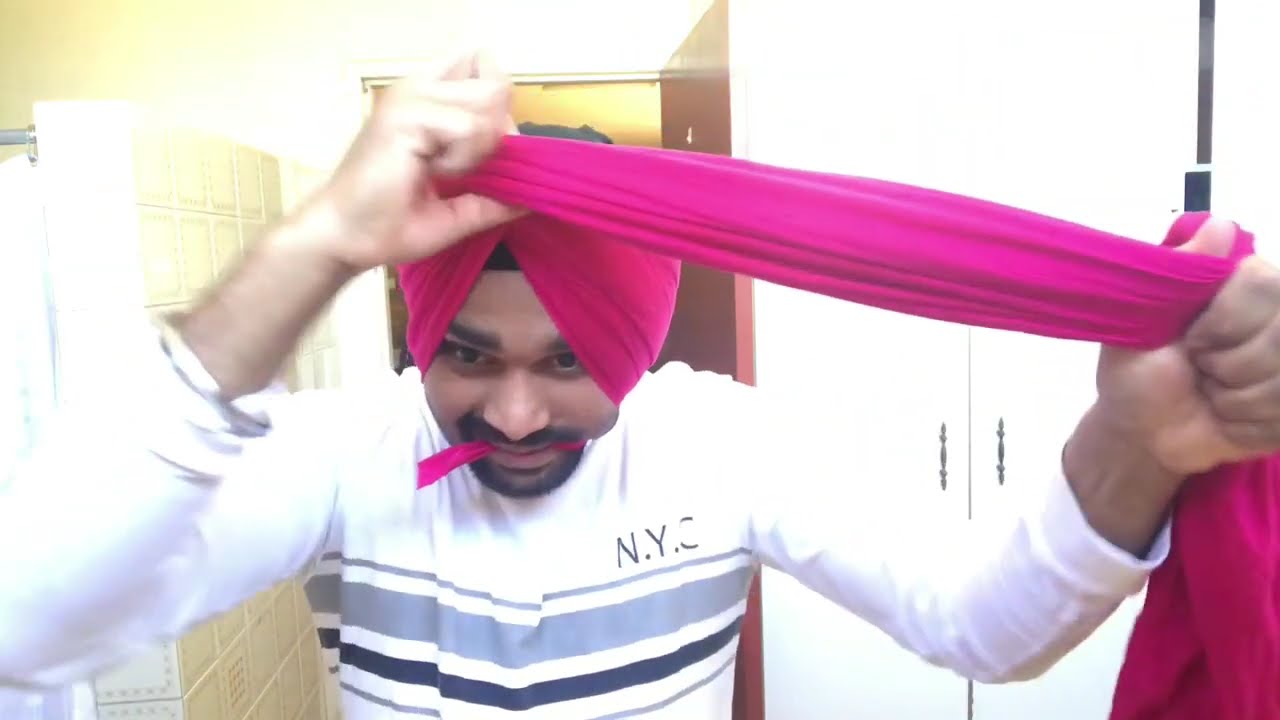 Morni Dastar | Pochvi Pagg | Tutorial by Gurvinder singh - YouTube