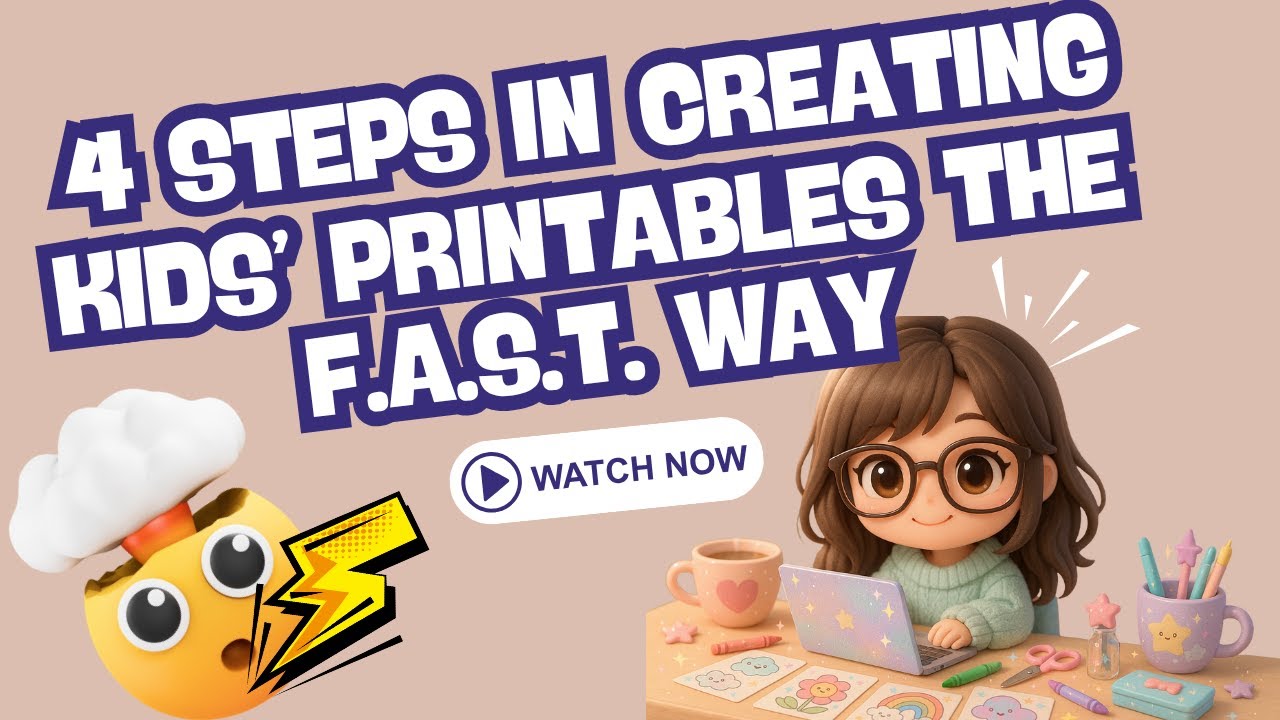 F.A.S.T. Kids’ Printables, 4 Steps to Go from Zero to Done - YouTube