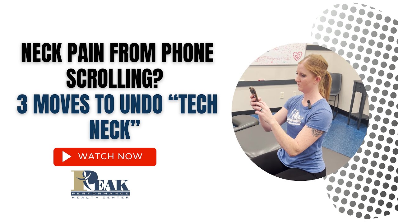Neck Pain from Phone Scrolling? 3 Moves to Undo “Tech Neck” / Lawrence ...