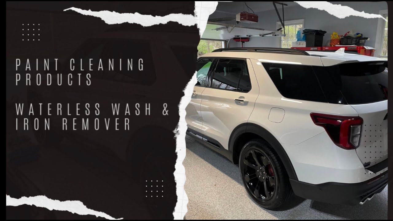 Adam's Waterless Wash and Gyeon Iron Remover (1080p) Car Care! - YouTube