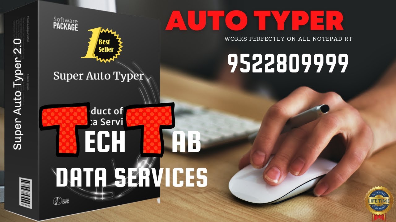 AutoTyper for RT Notepad++ or Notepad RTX /NOTEPAD GTX /StartTXT/VNCP ...