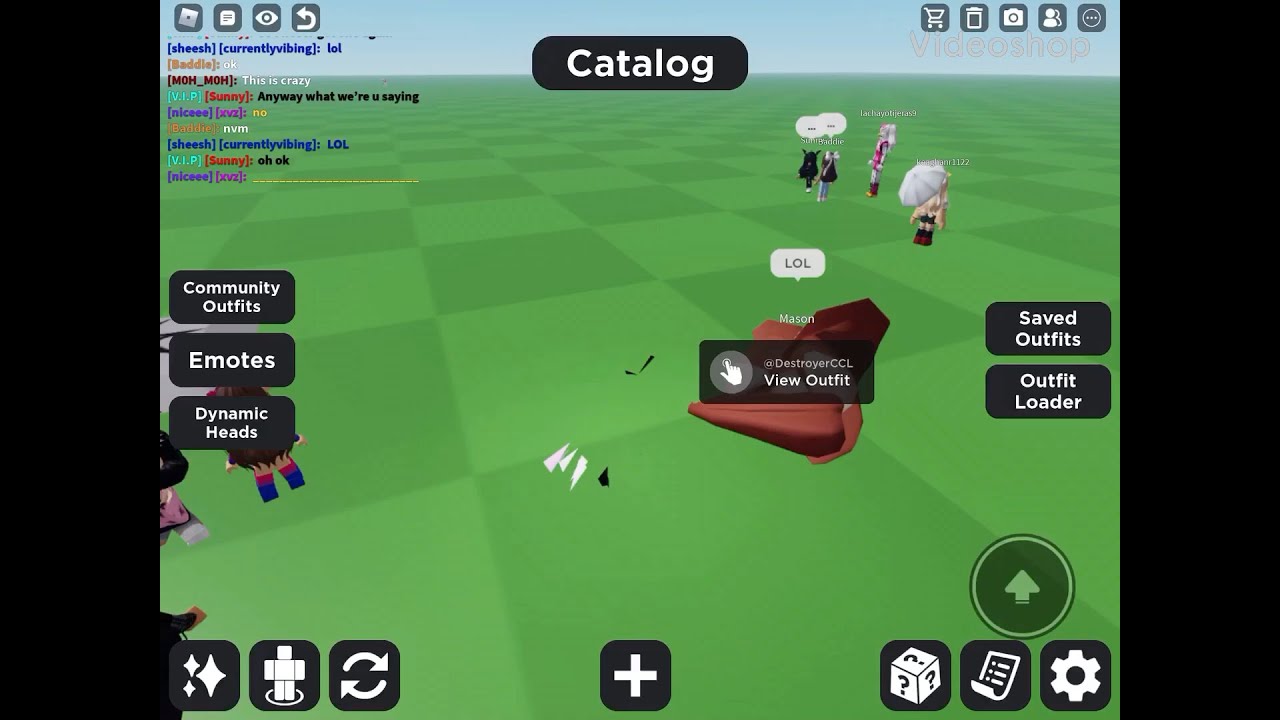 First ever roblox invisble avatar!! - YouTube