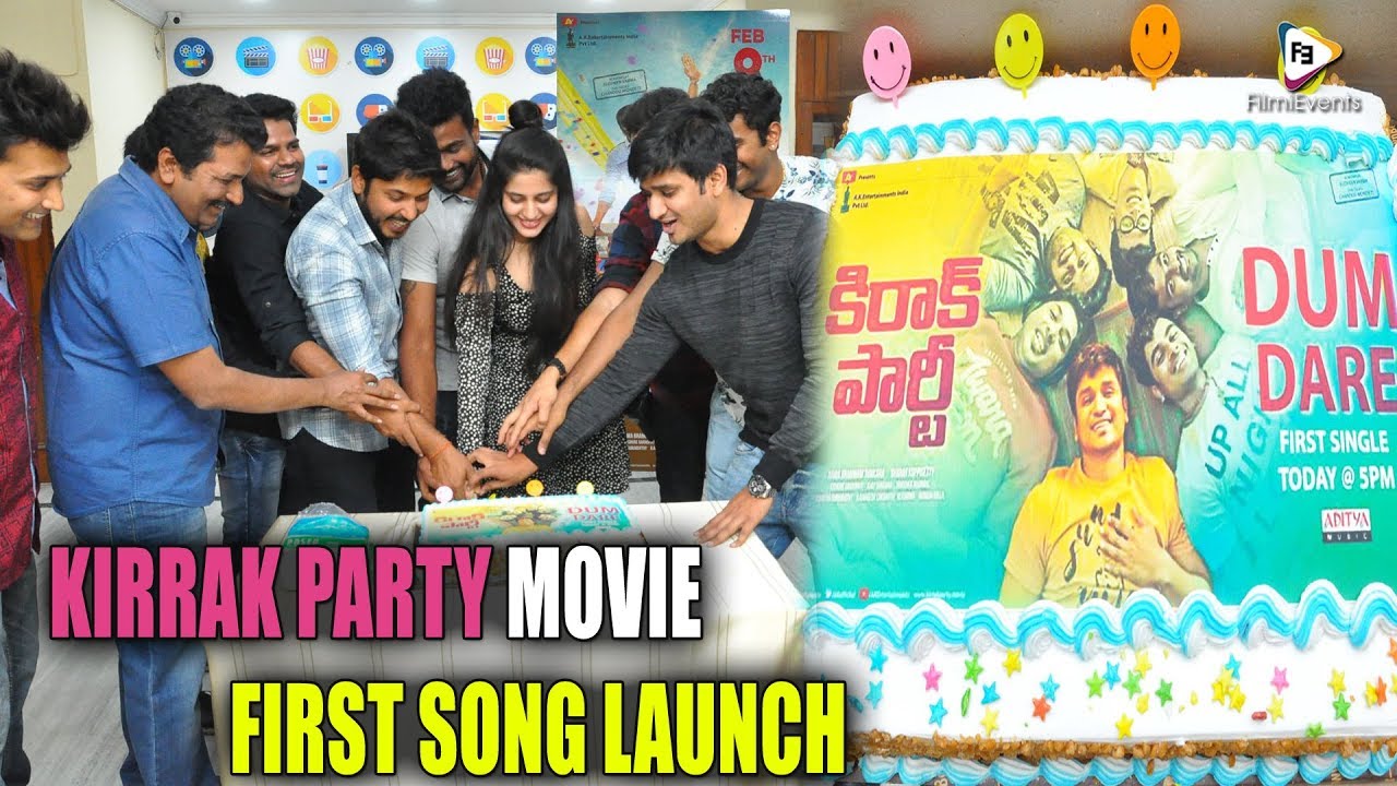 Kirrak Party Telugu Movie Press Meet || Kirrak Party Movie PressMeet ...