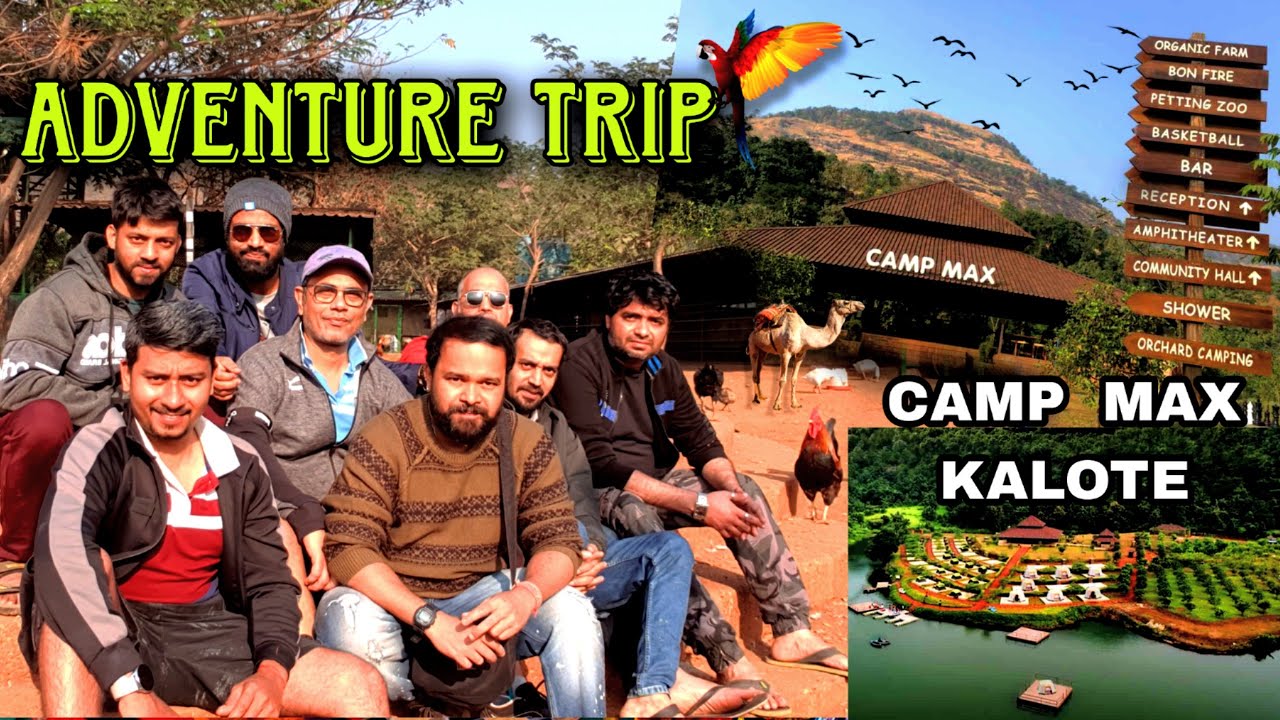 Camp Max Kalote | Best Lake Side Camping | Adventure | Bonfire | Games ...
