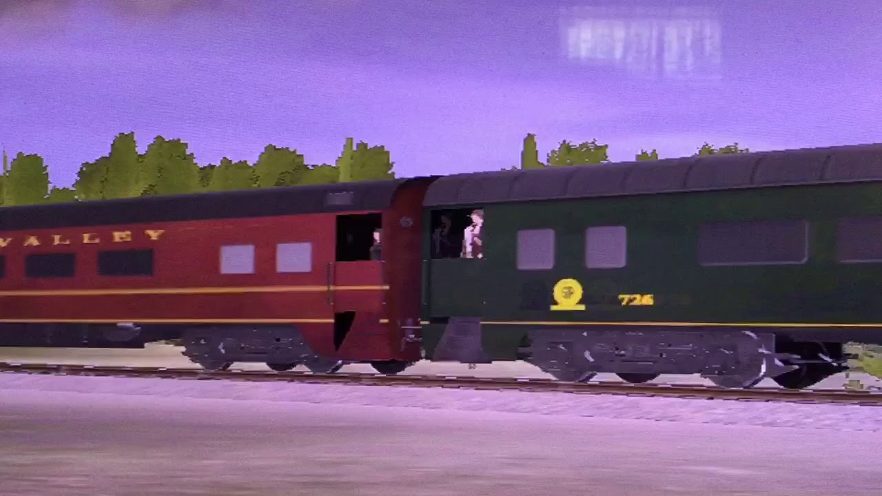 Southern 2716 Pulls A 17-Car Passenger Train Southern Steam Program ...