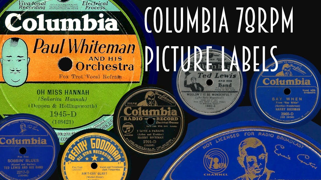 Columbia Artist and Picture Labels - YouTube