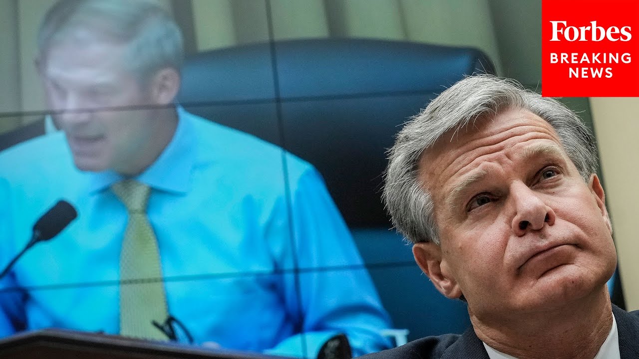 Jim Jordan Leads Tense Hearing In Which FBI Dir. Wray Testifies Before ...