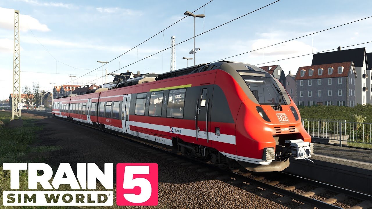 DB BR 442 Talent 2 Großenhain to Coswig - Train Sim World® 5 - YouTube