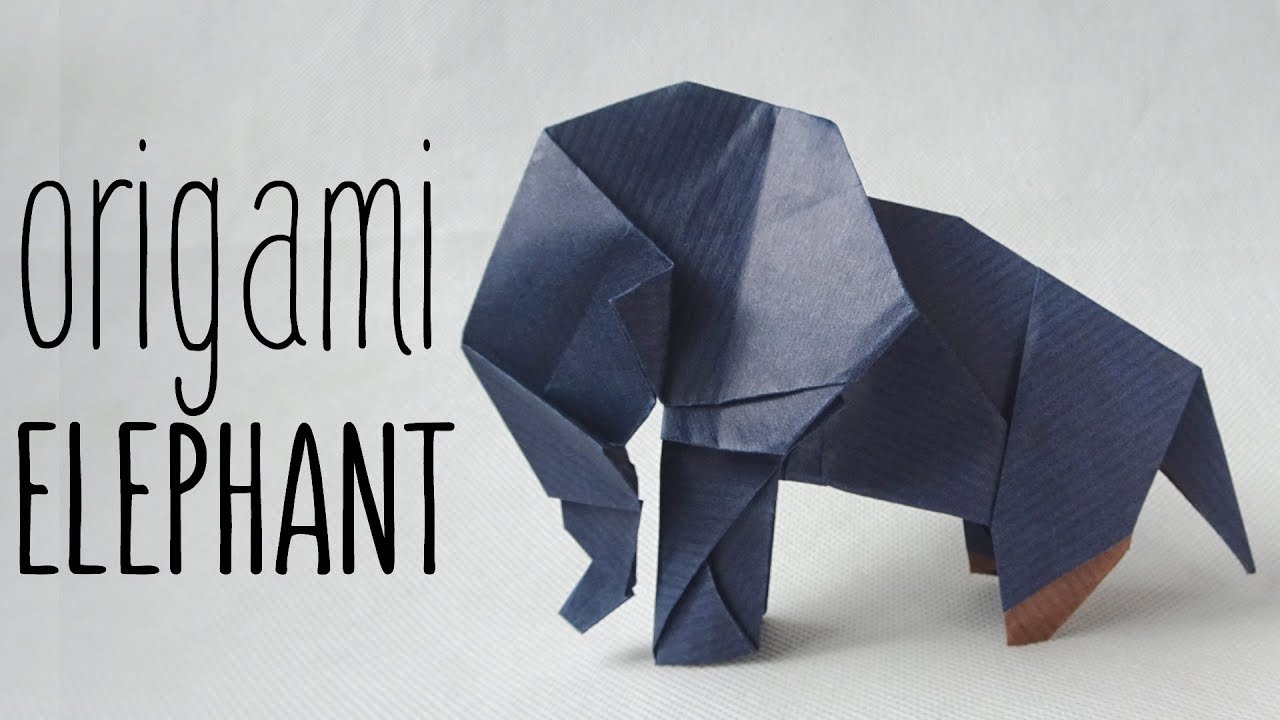 ORIGAMI ELEPHANT (Anh Dao) - YouTube
