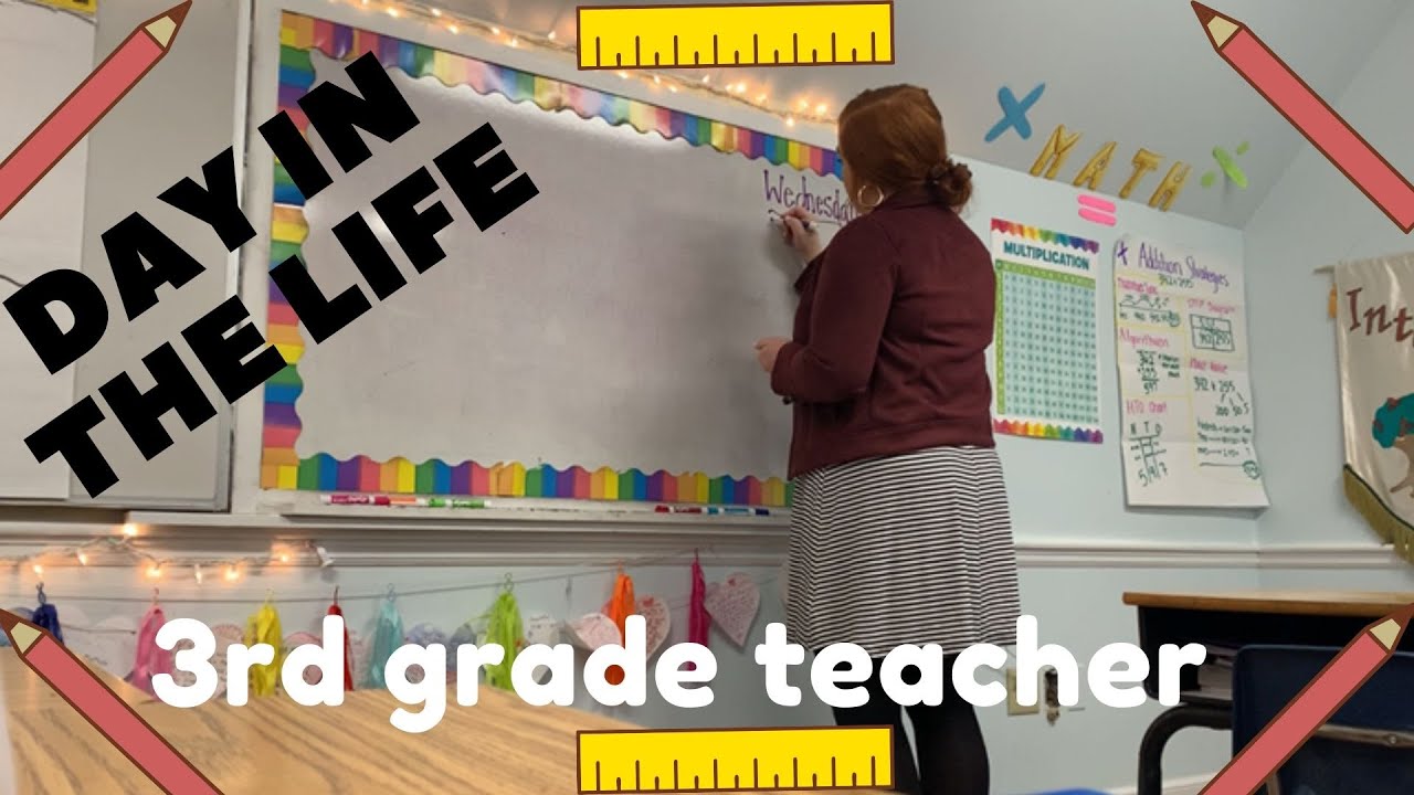 A DAY IN THE LIFE OF A THIRD GRADE TEACHER | *first year teacher* - YouTube