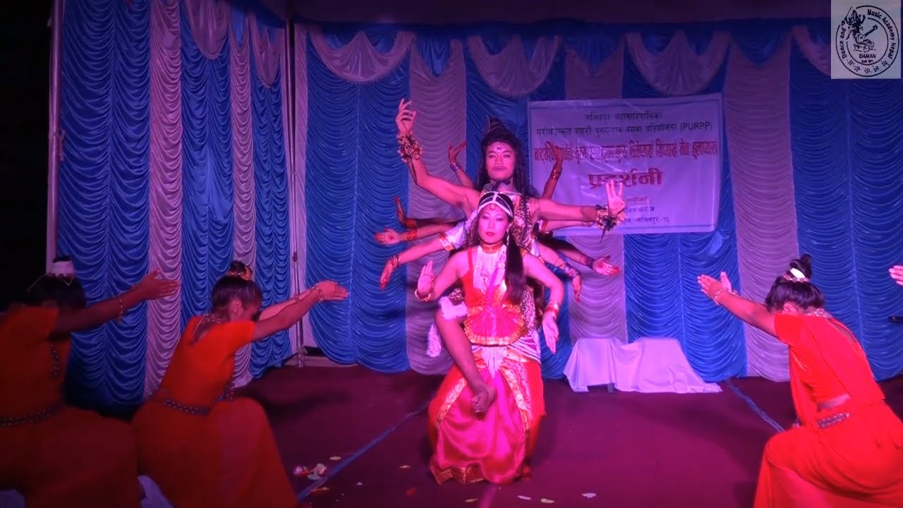 Shiva Tandav Dance | Nepal | Dance And Music Academy Nepal - YouTube