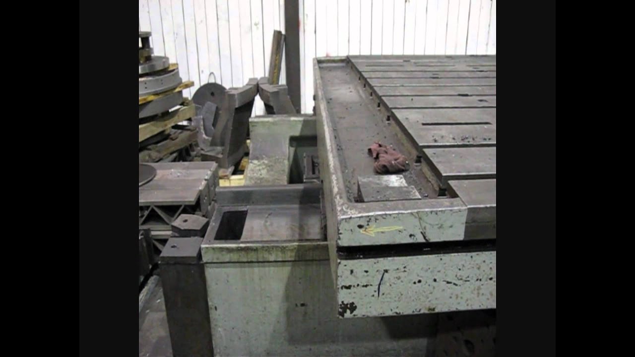 Vangear craven milling planer - YouTube