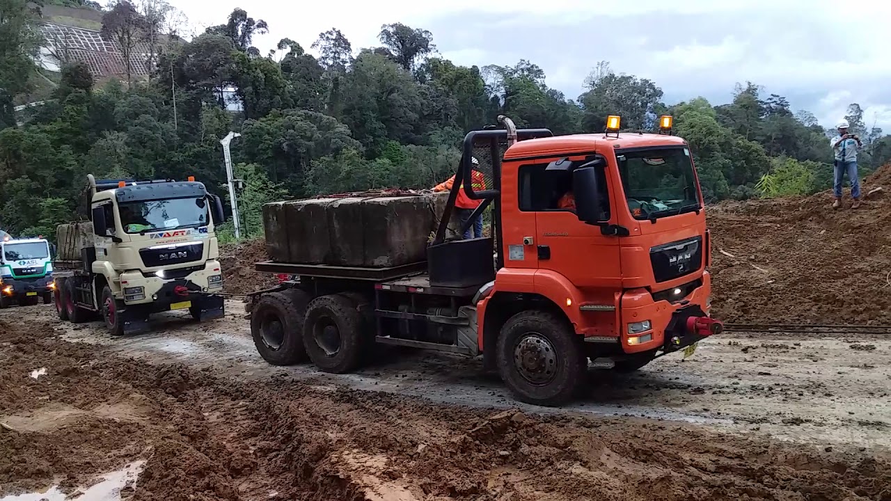 ASL TRANSPORT. 3 MAN TGS 40.440 6X6 - YouTube