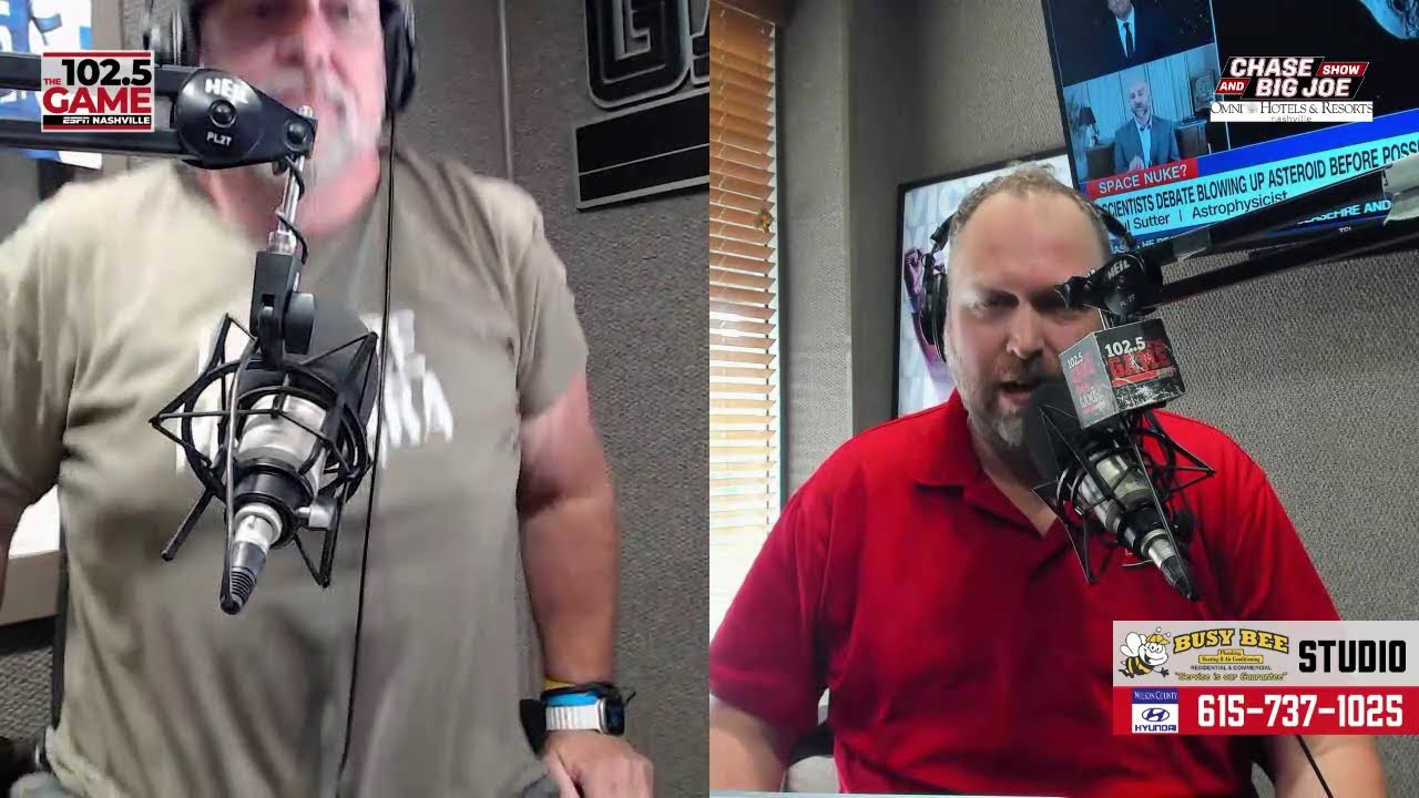 LIVE Chase & Big Joe Show: Bo Hardegree New Play Caller & Tim ...