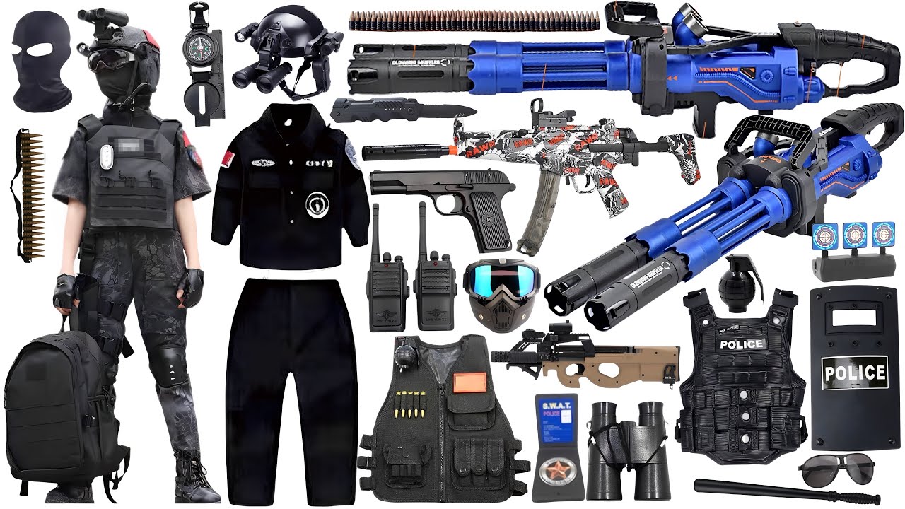 Special Forces Military Toy Gun Set Open Box, Type 95 Assault Rifle ...