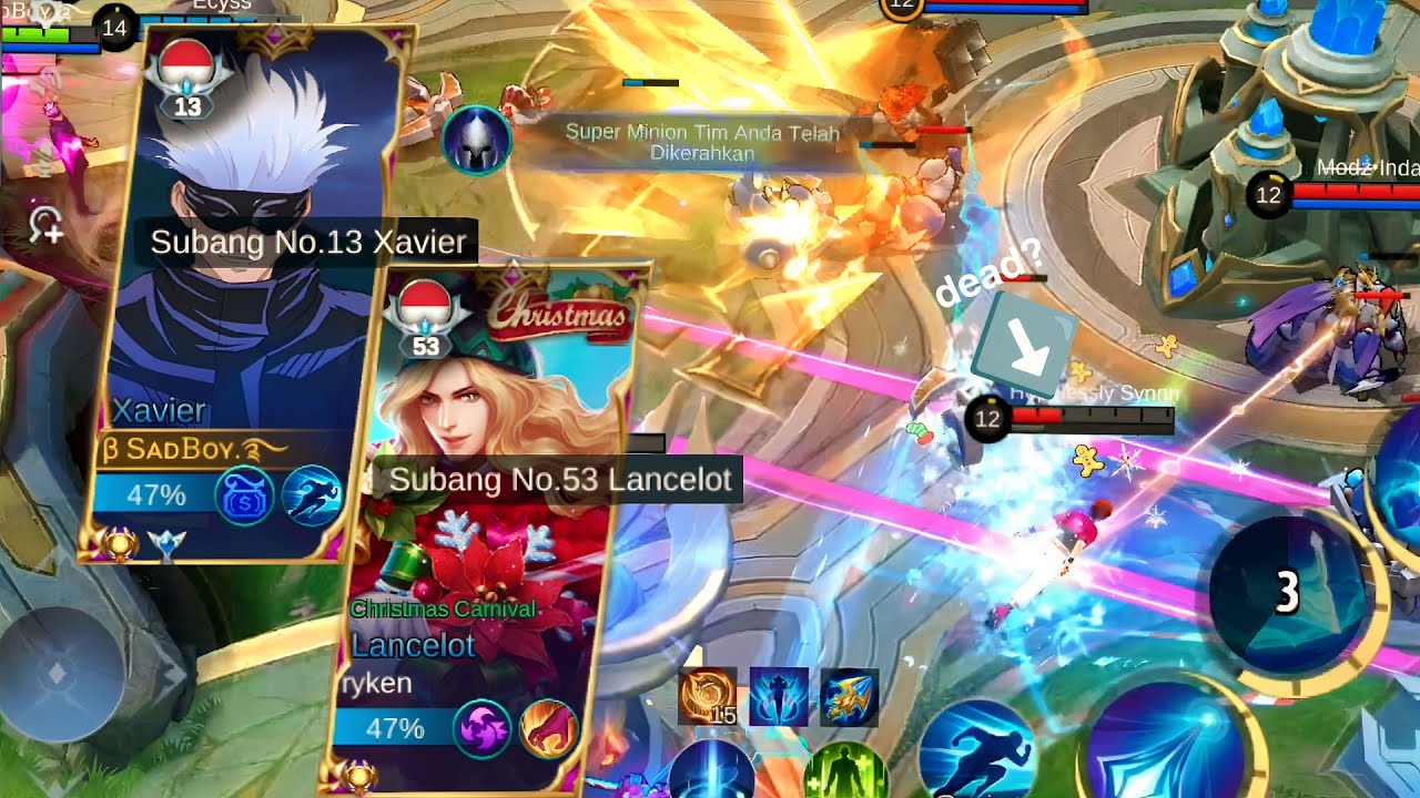 ITEM & BUILD XAVIER 2023 CARA MAIN XAVIER + COMBO XAVIER TUTORIAL & GAMEPLAY XAVIER SKIN GOJO ...