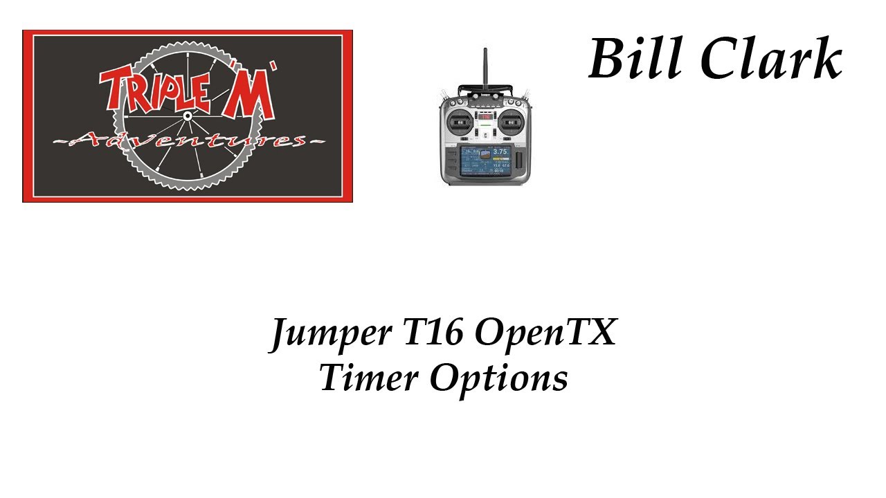 Jumper T16 OpenTX Timer Options - YouTube