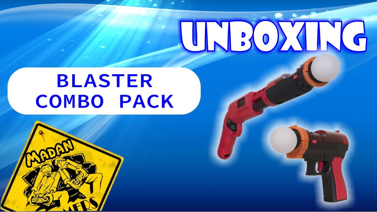 3º Unboxing - BLASTER COMBO PACK - YouTube