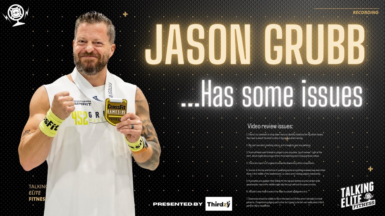Jason Grubb Talks Video Reviews, The CrossFit Athlete Council, and How ...