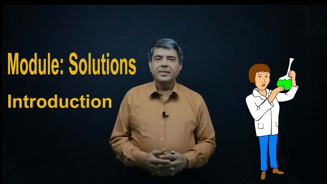 Introduction to solutions - YouTube