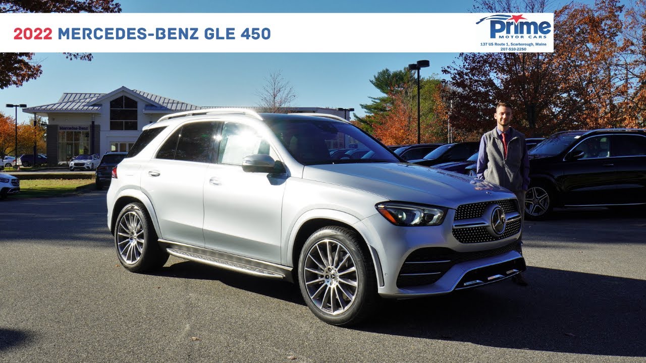2022 Mercedes-Benz GLE 450 SUV | Video Tour with Spencer - YouTube