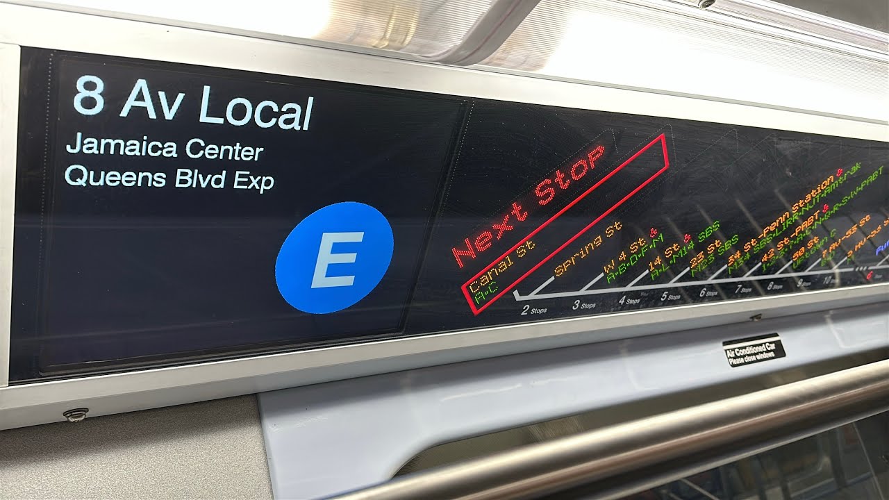 IND Subway: R179 (E) Train Ride from World Trade Center to Jamaica ...